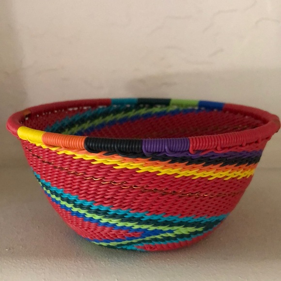 Bridge for Africa | Accents | Africa Zulu Wire Bowl | Poshmark